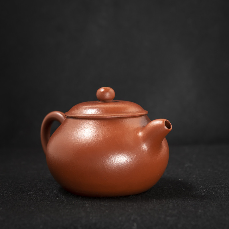 Yixing modern zhuni Baotai Panhu Teapot