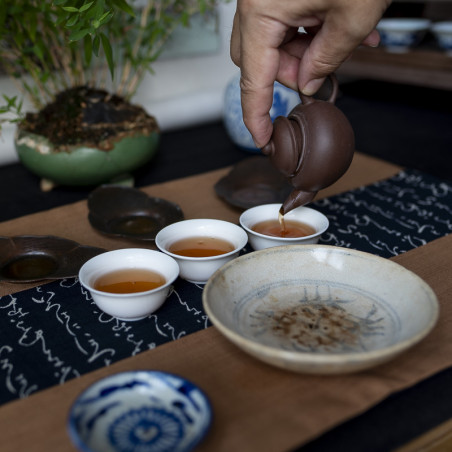 Early 2000s loose raw gushu puerh weight 20 gr